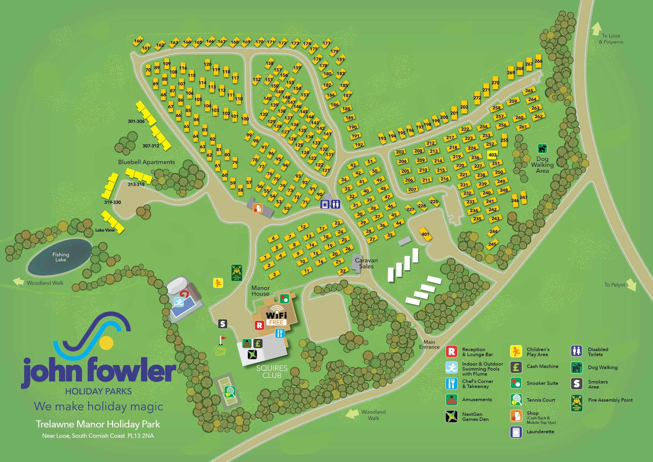 Trelawne Manor Holiday Park | Looe, Cornwall | John Fowler