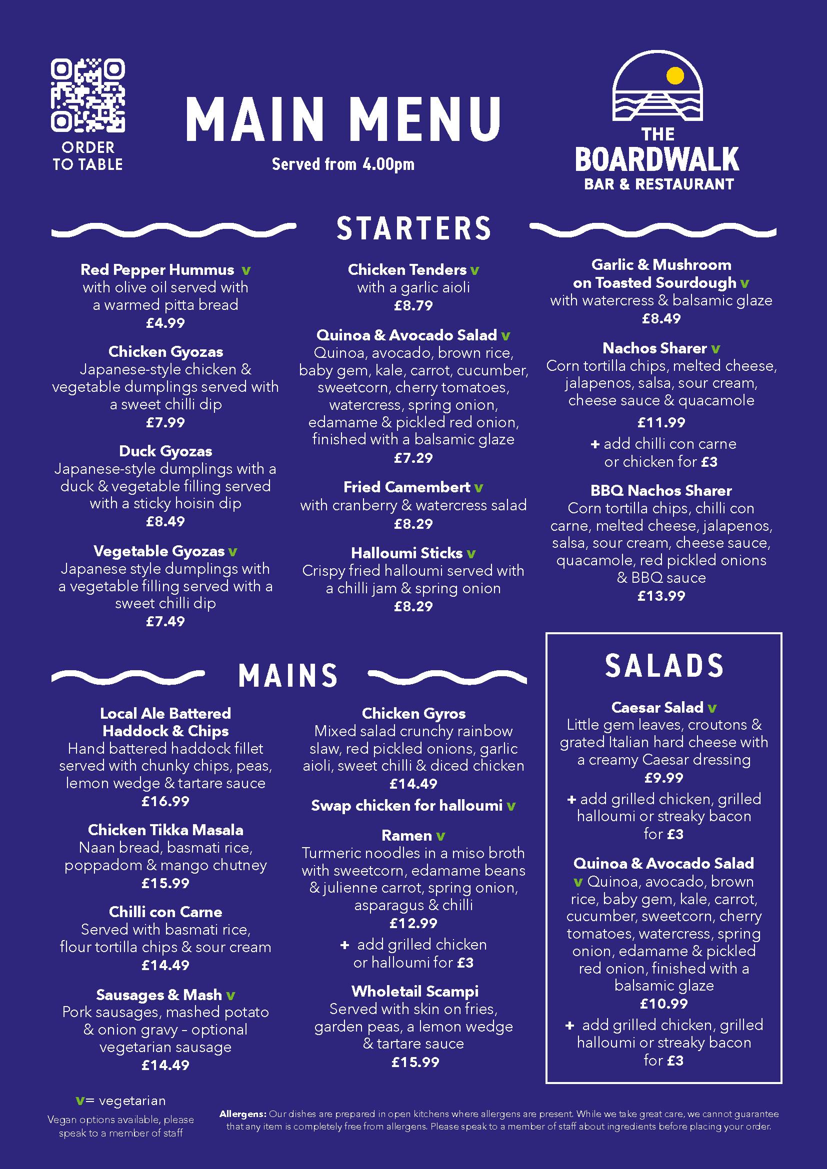 Ruda Holiday Park | Croyde | John Fowler | Food & Drink